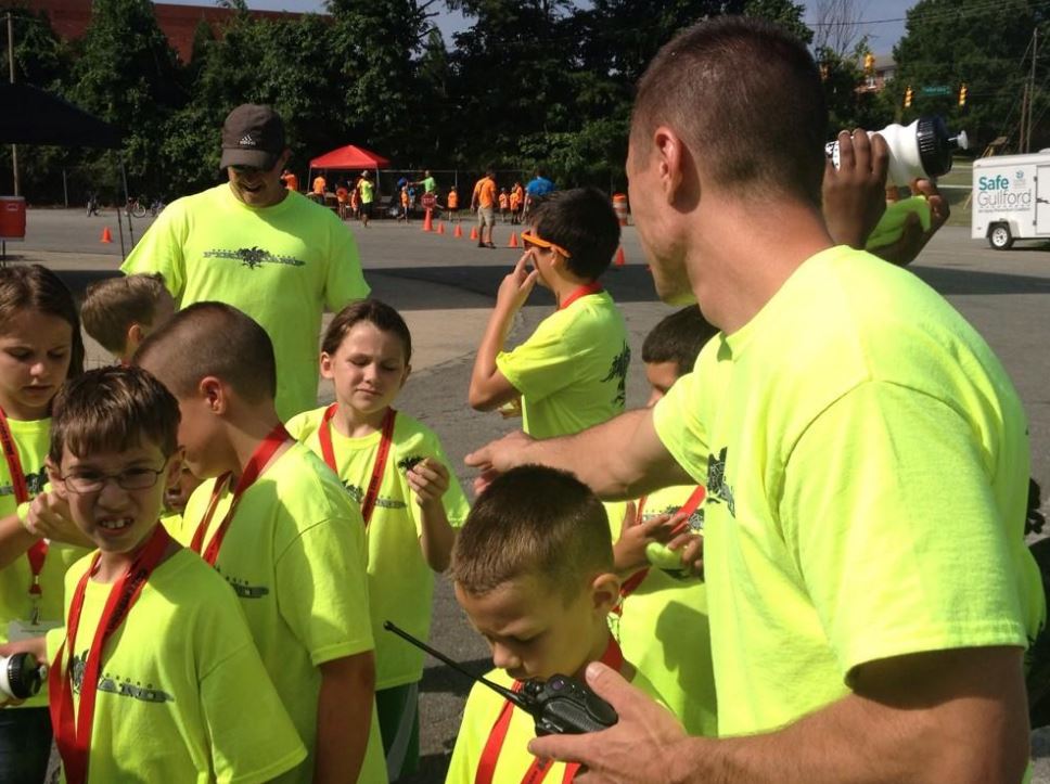 Kids Learn About Fire Safety at Greensboro Youth Fire Camp | wfmynews2.com