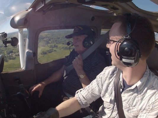 New Air Force Pilot Takes WWII Grandpa Flying | wfmynews2.com