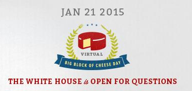 It's Big Block Of Cheese Day At The White House! | wfmynews2.com