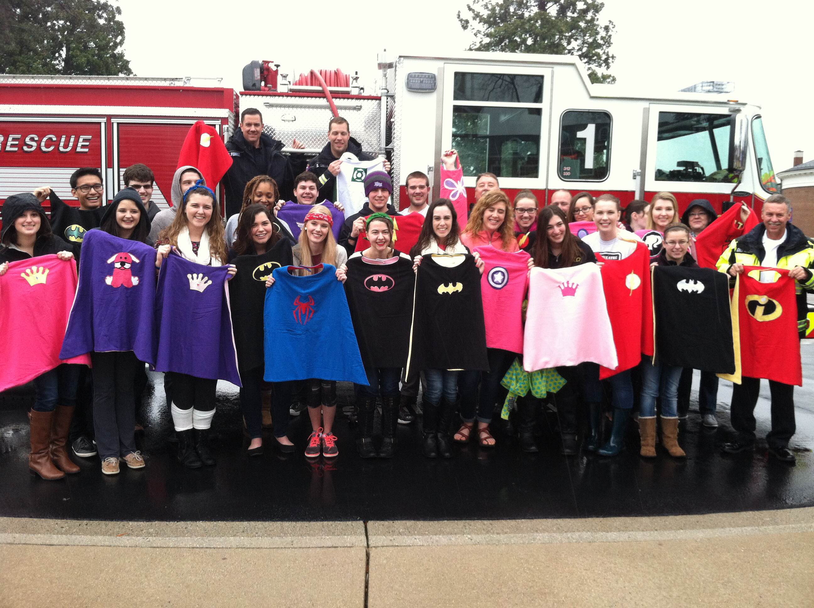 HPU Students Create Superhero Capes For Kids | wfmynews2.com