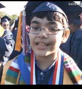 11-Year-Old Boy Graduates From College With 3 Degrees | wfmynews2.com