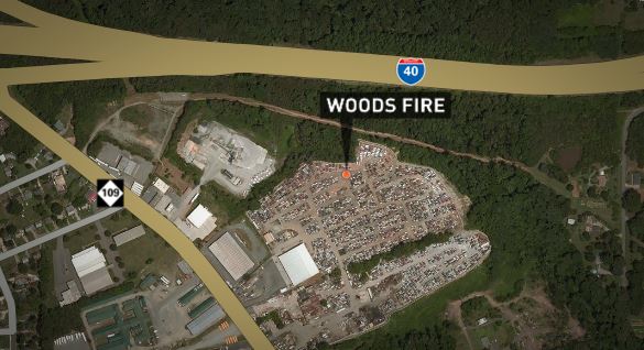 Firefighter Suffers Minor Injuries Battling Woods Fire | wfmynews2.com