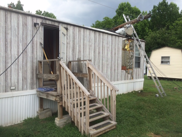 Neighbors Stuck Without Power After Utility Pole Falls On Home ...