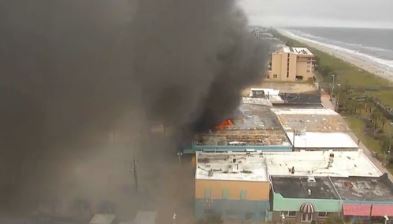 Fire At Carolina Beach Boardwalk | wfmynews2.com