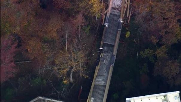 Second Bridge Collapses At NC School | wfmynews2.com