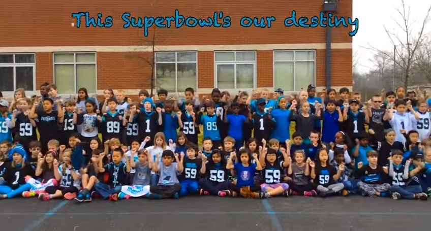 NC Elementary School Sings ‘EPIC’ Song For The Panthers | wfmynews2.com