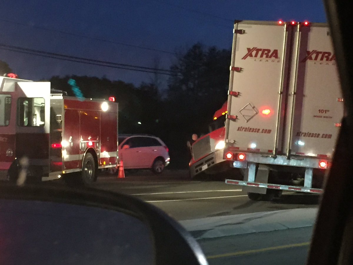 Tractor Trailer & SUV Crash On US-29 In Guilford County | wfmynews2.com
