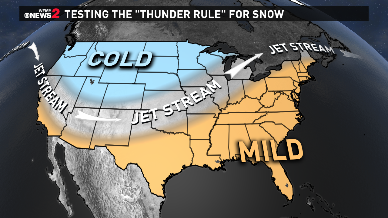 Does Winter Thunder Really Mean Snow in 10 Days? | wfmynews2.com