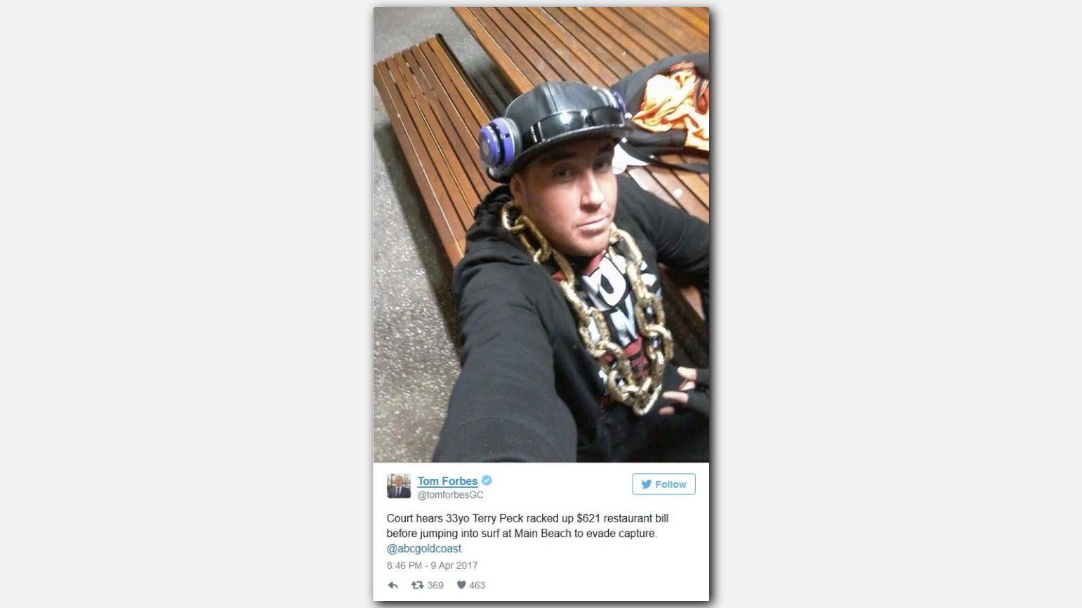 $465 Seafood Bill Causes Aspiring Rapper to Attempt Ocean Getaway ...