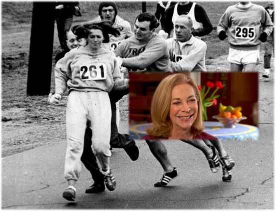 First Woman To Run Boston Marathon Back At It -- 50 Years Later ...